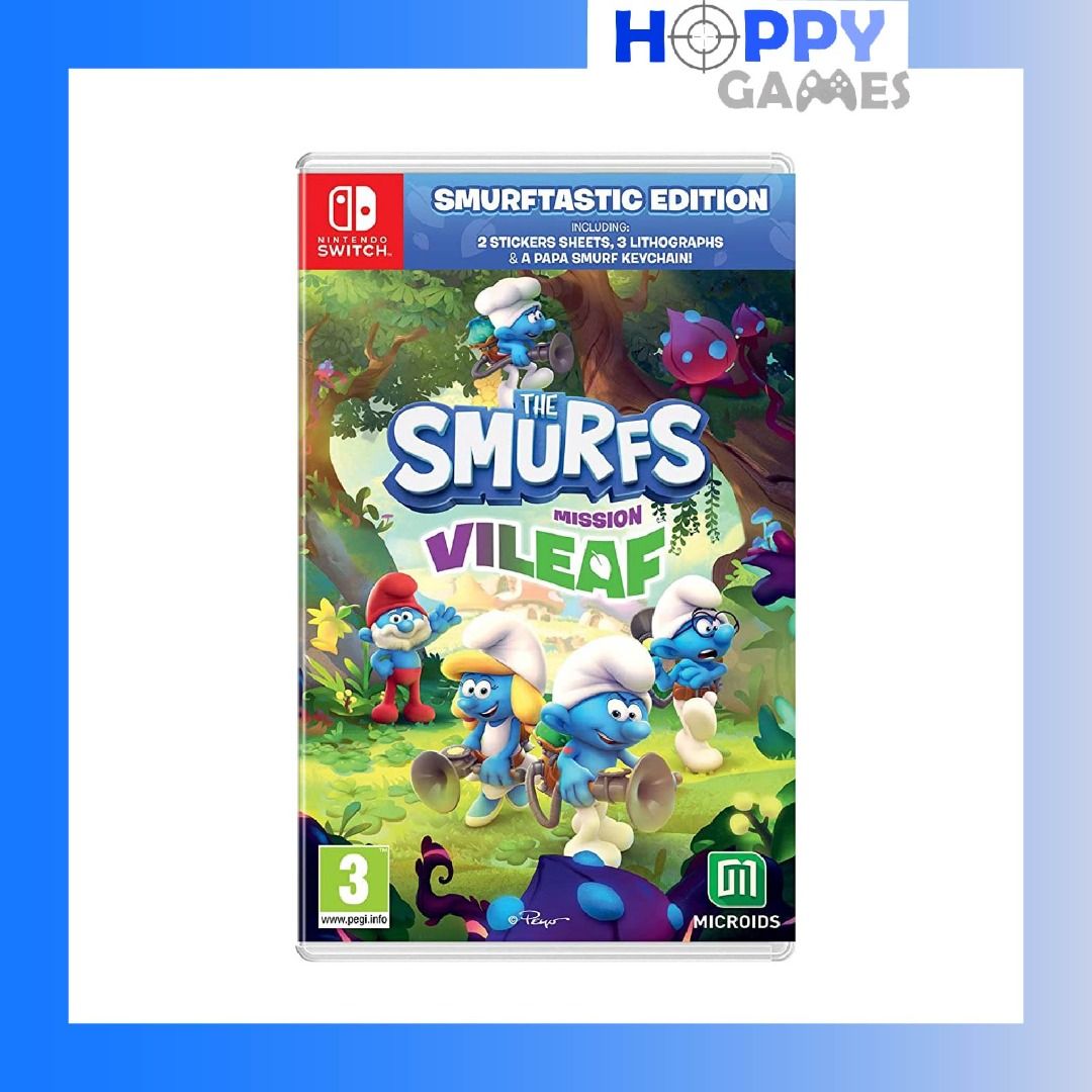 READY STOCK! [SMURFTASTIC EDITION] The Smurfs Smurf Mission Vileaf ...