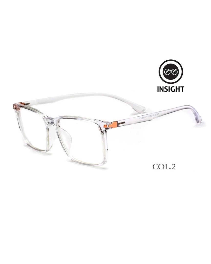 Rectangular Transparent TR Material Plastic Frame - Korea Inspired ...