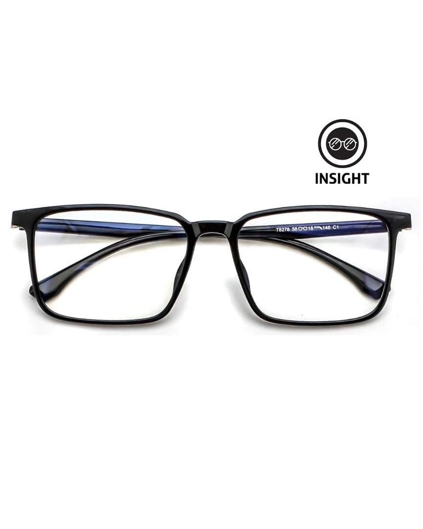 Rectangular Transparent TR Material Plastic Frame - Korea Inspired ...