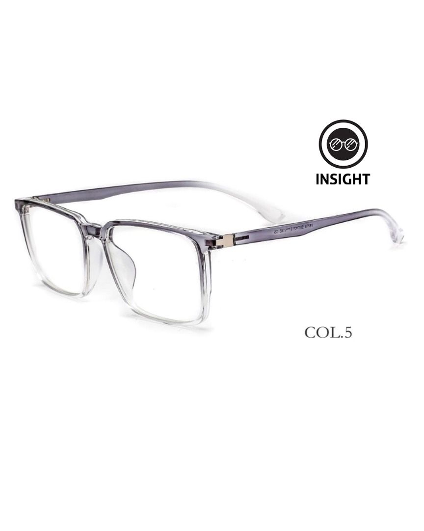 Rectangular Transparent TR Material Plastic Frame - Korea Inspired ...