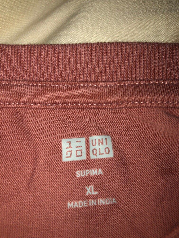 Red uniqlo t shirt, Women's Fashion, Tops, Shirts on Carousell