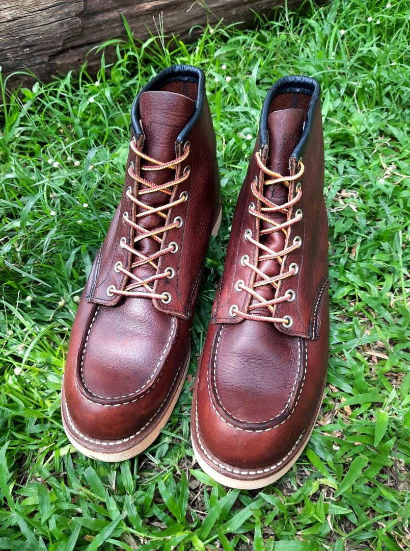Red Wing 8138 Briar Oil Slick Moc Toe Redwing on Carousell