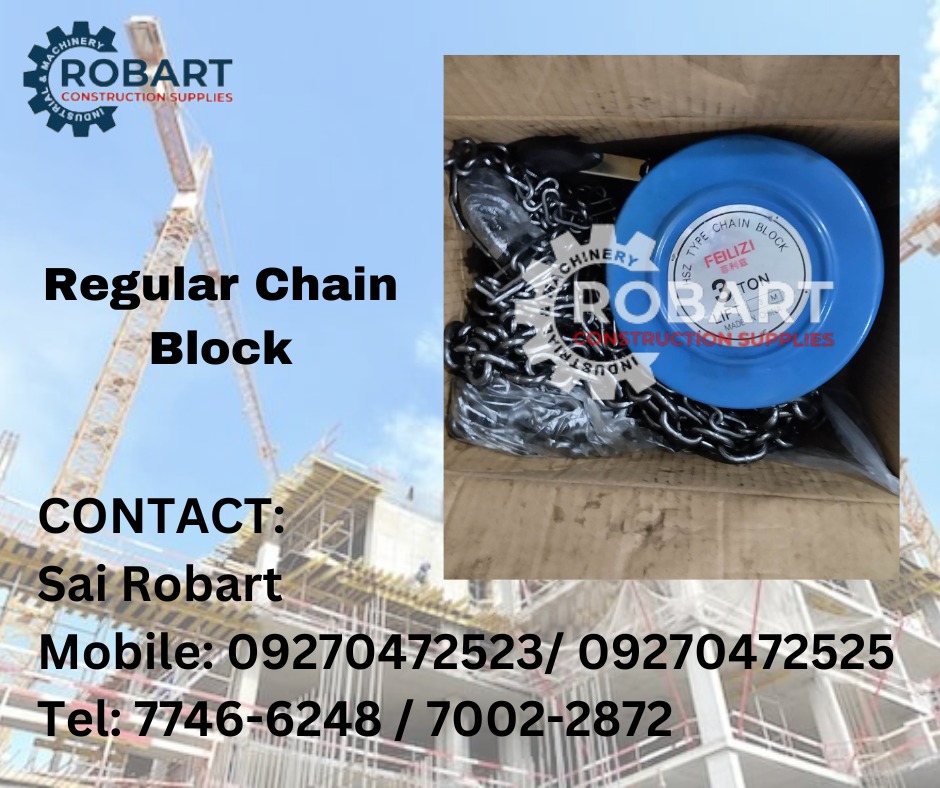 Regular Chain Block, Commercial & Industrial, Construction Tools ...