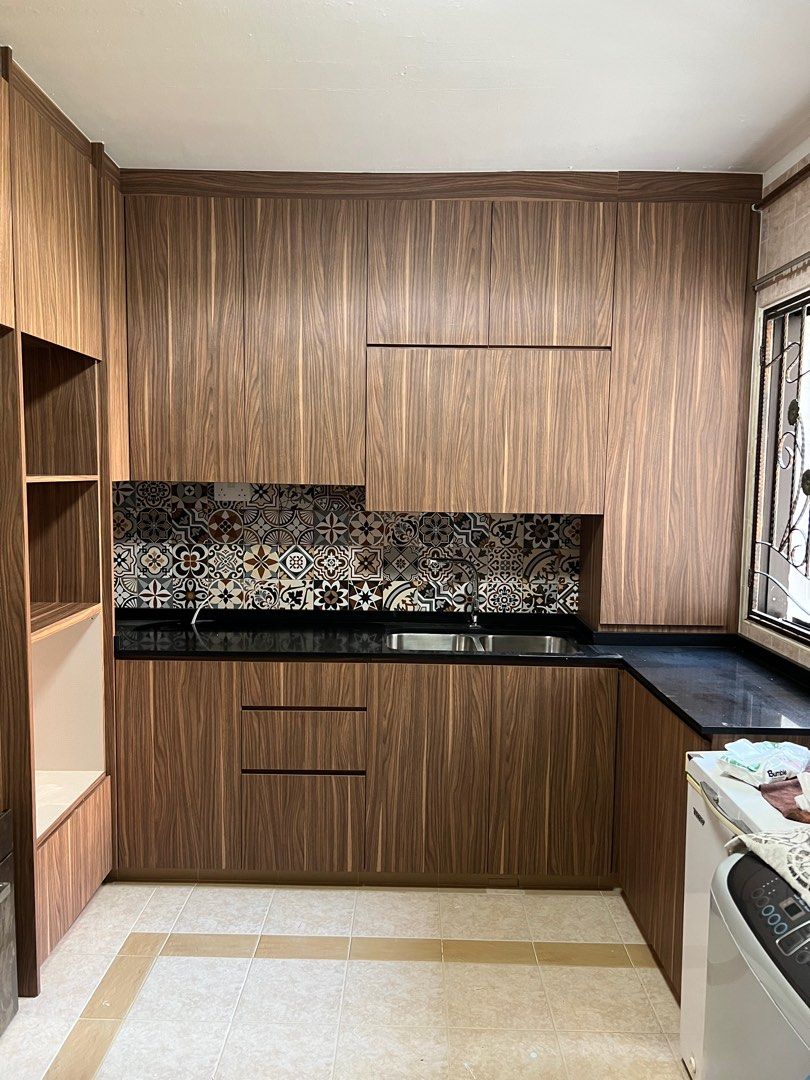 Revamp kitchen cabinet in laminate finish, Home Services, Renovations ...
