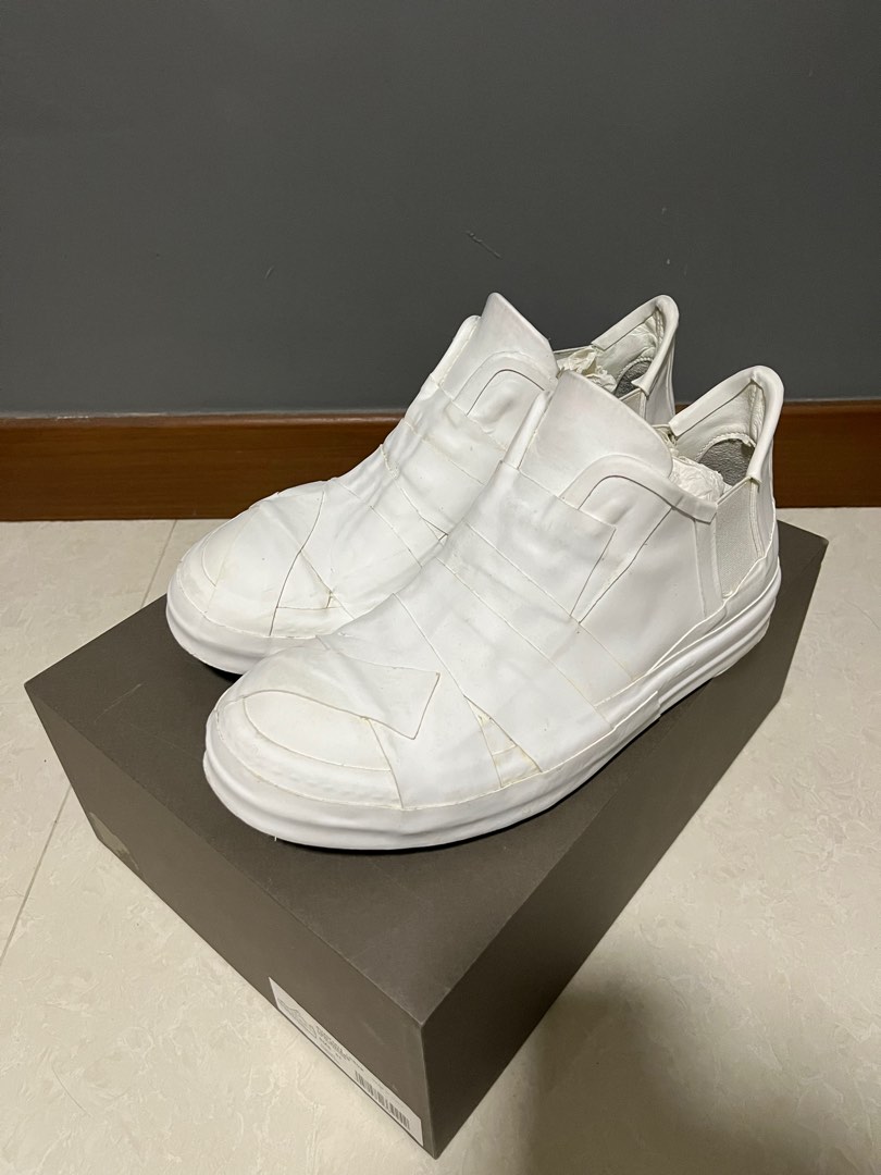 Rick Owens Performa Rubber Ramones, Men's Fashion, Footwear, Sneakers ...