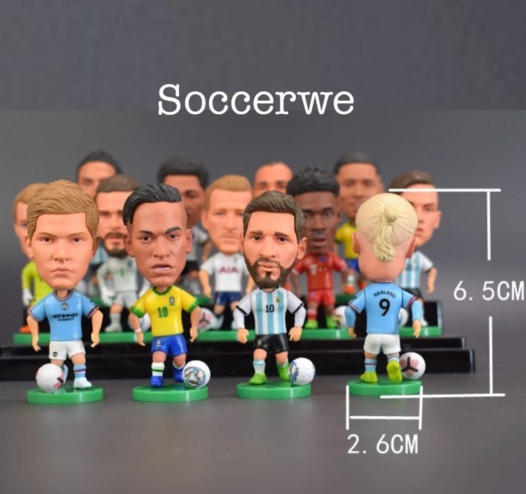 Ronaldo Mbappe Benzema Fernandes Pepe Jota Neuer Soccerwe Miniature ...