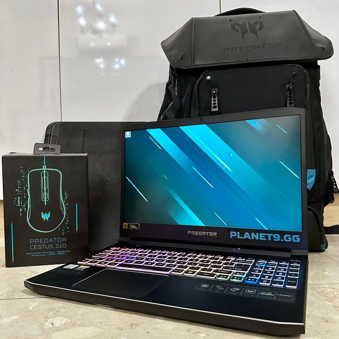 RTX 3070 Acer Predator Gaming Laptop|i7 10750H|15.6 Inch 144Hz|512GB ...