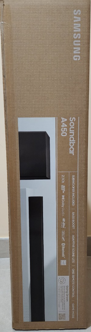 Samsung A450 soundbar, 音響器材, Soundbar、揚聲器、藍牙喇叭、耳擴 - Carousell