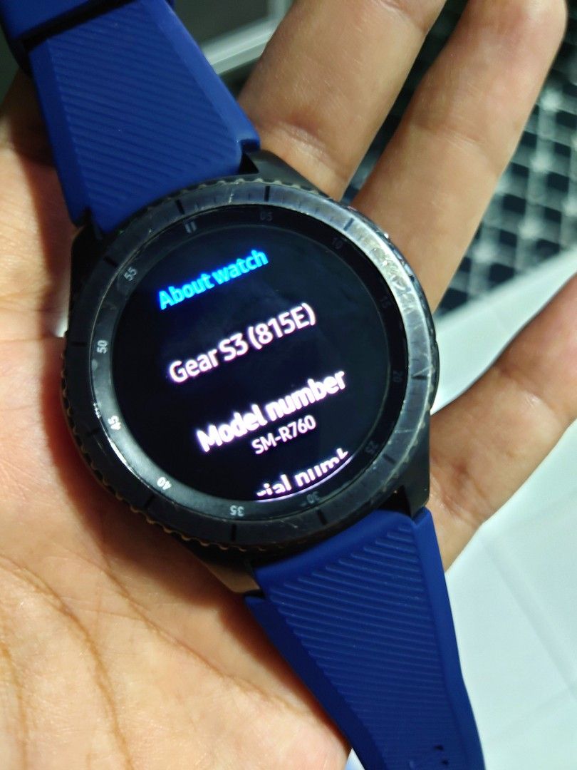 Samsung Watch S3 Frontier, Men's Fashion, Watches & Accessories ...