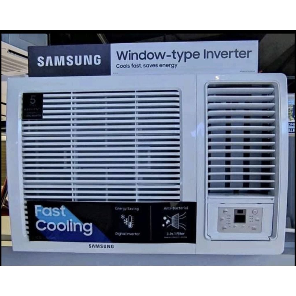 SAMSUNG WINDOW TYPE INVERTER AIRCON, TV & Home Appliances, Air ...