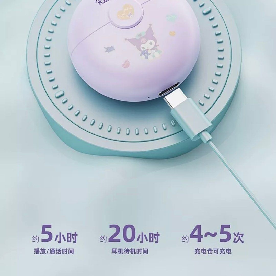 Sanrio Characters Bluetooth Wireless Earphones / Earbuds - Hello Kitty ...