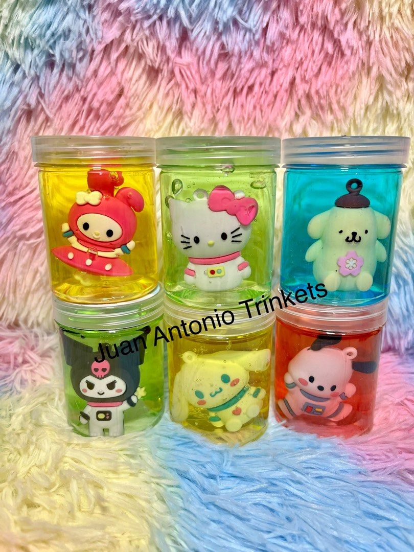 Sanrio, kuromi and Mermaid Non-Toxic Jelly Mud Slime on Carousell