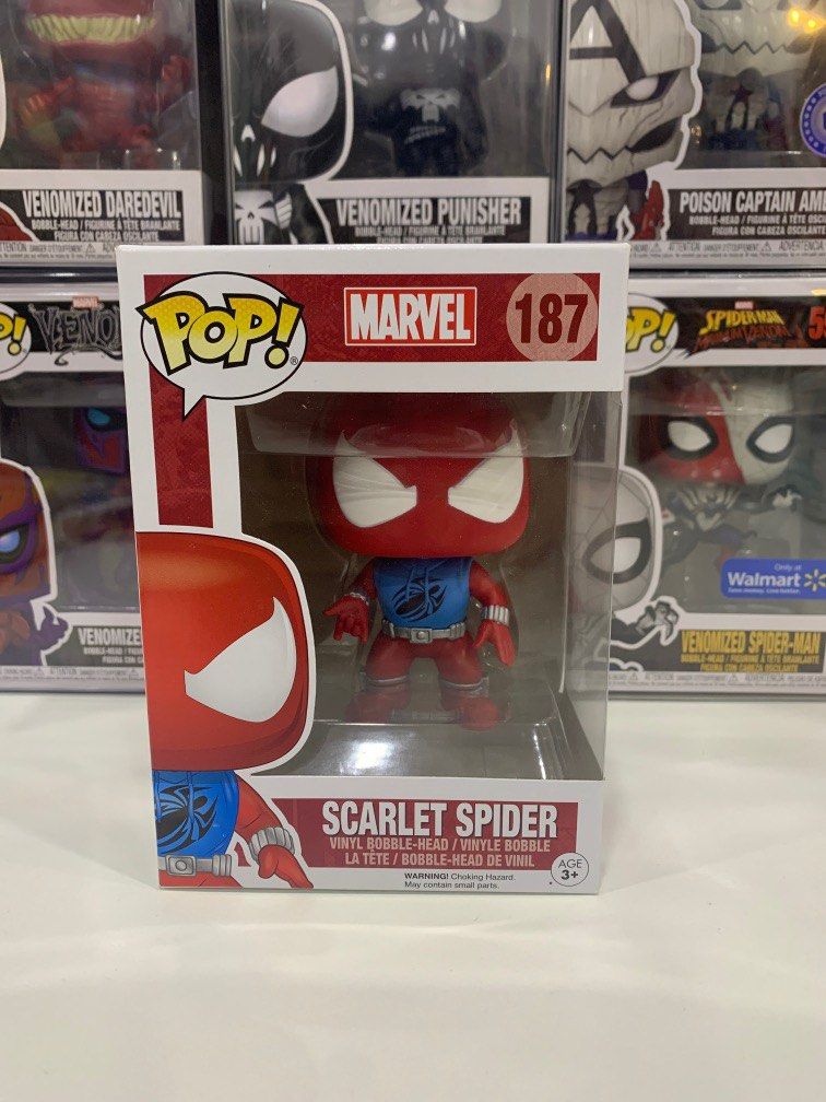 Scarlet Spider Funko Pop, Hobbies & Toys, Memorabilia & Collectibles ...