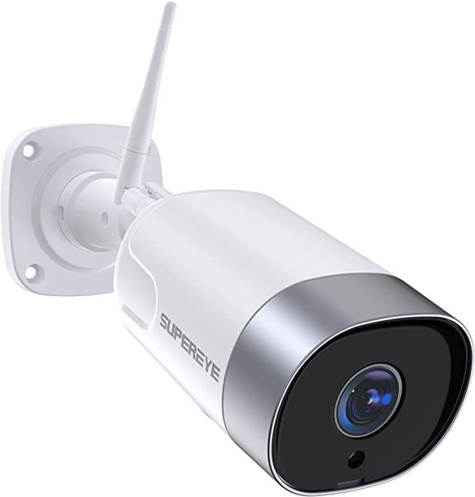 Security Camera Outdoor, SUPEREYE PC200 1080P Waterproof Home Security ...
