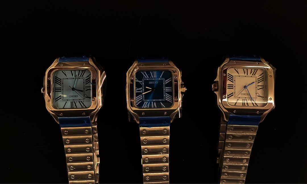 Seiko Santos (Cartier), Luxury, Watches on Carousell