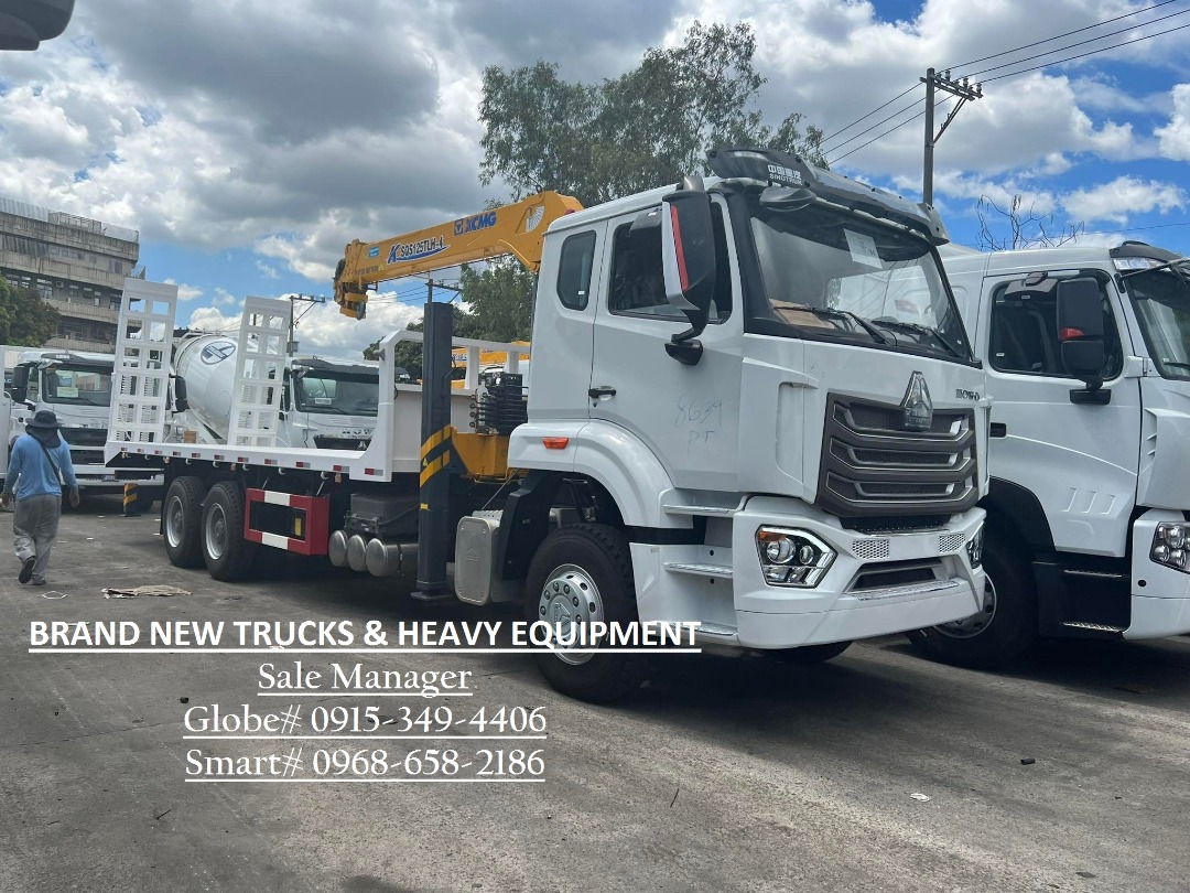 Self Loading Truck Howo NX with 5tons Boom 10wheeler Brandnew, Special ...