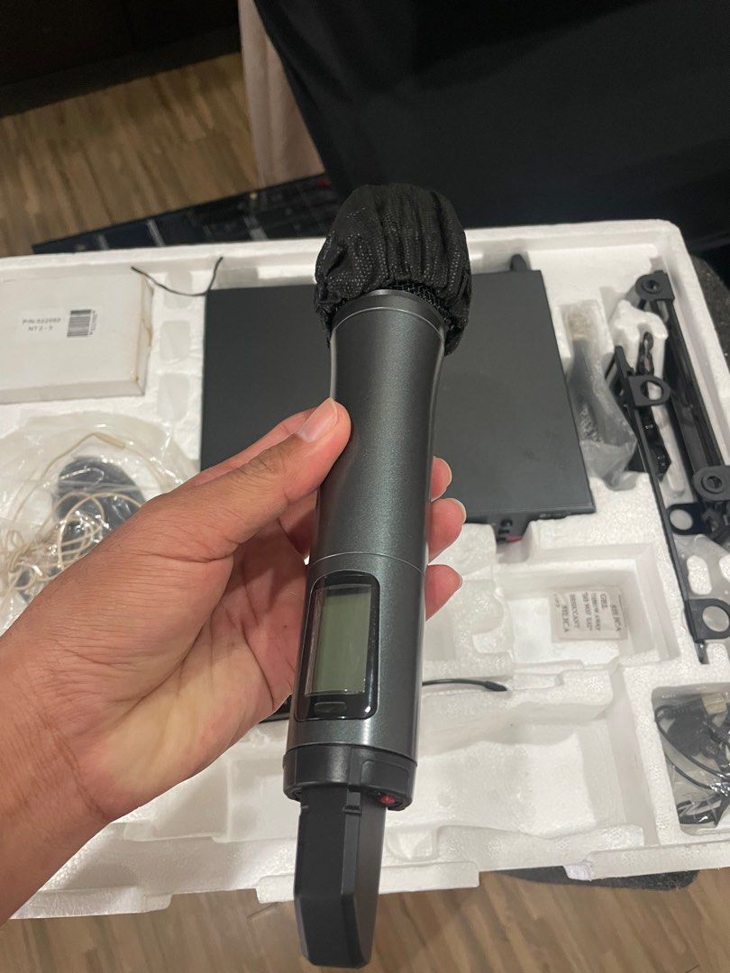 Sennheiser wireless mic ew100 G3 package, Audio, Microphones on Carousell