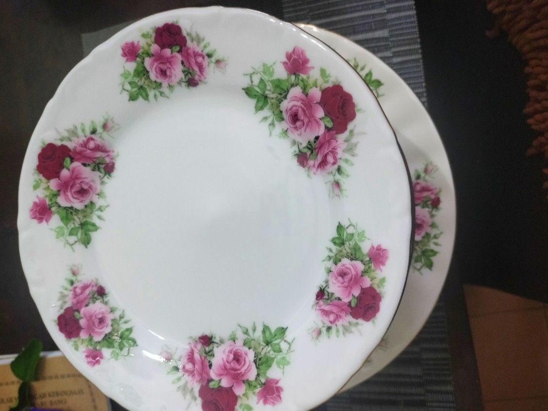 set pinggan vantage, Furniture & Home Living, Kitchenware & Tableware ...