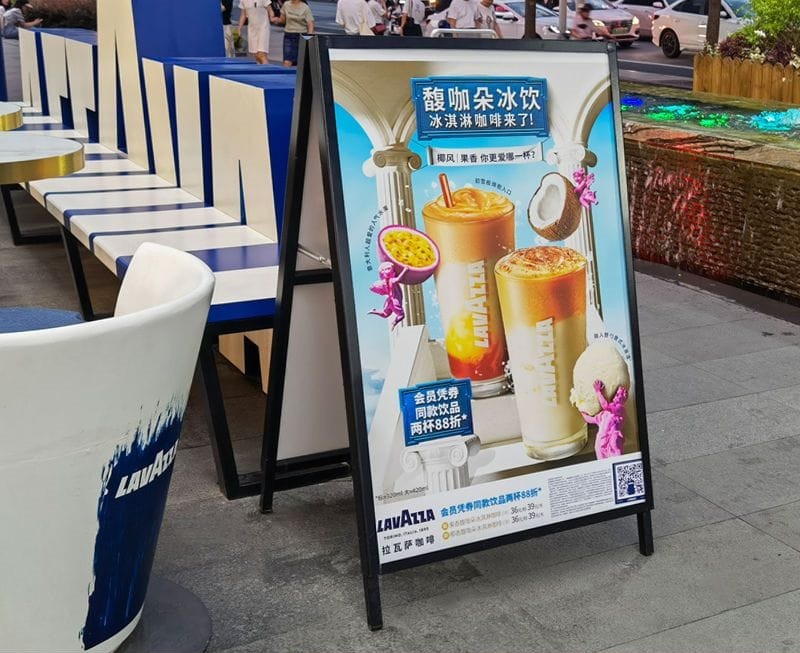 "SG Ready Stock" A Stand Poster Frame Advertising Billboard KT Board ...