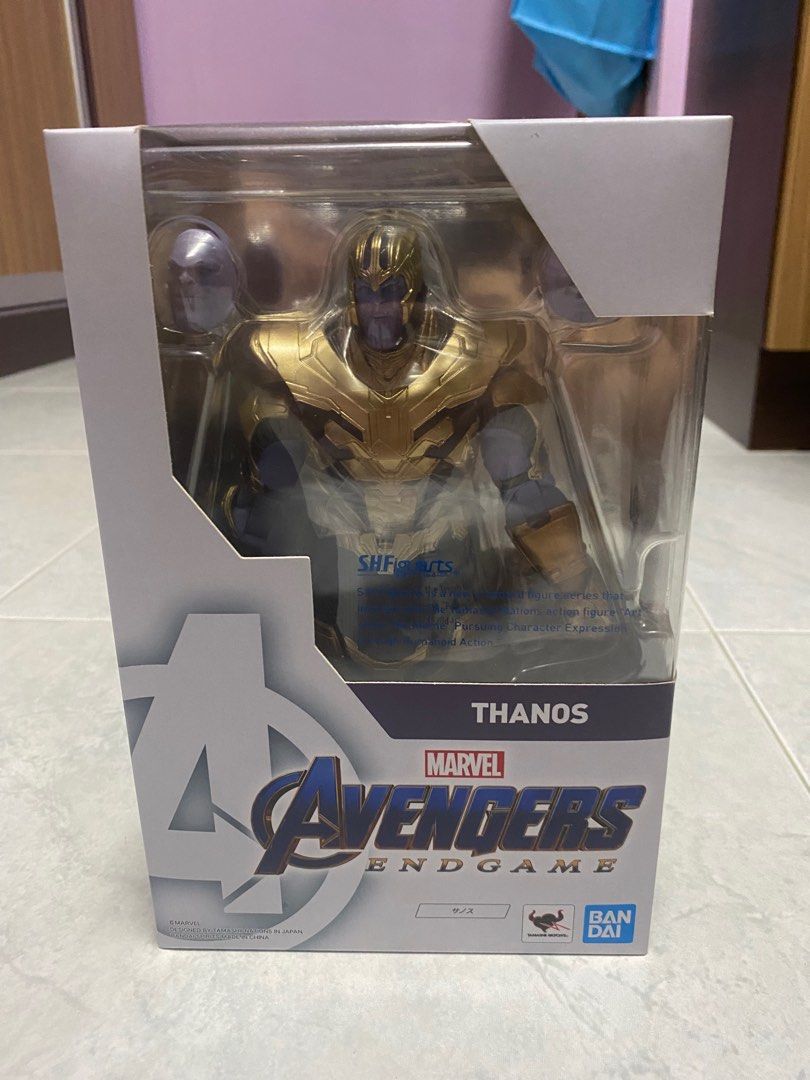 Shf sh figuarts Marvel Avengers End Game Thanos Figure, Hobbies & Toys ...