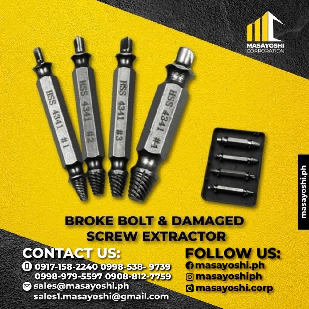 Showa Broke Bolt & Damaged Screw Extractor, Showa, Broke Bolt, Screw ...