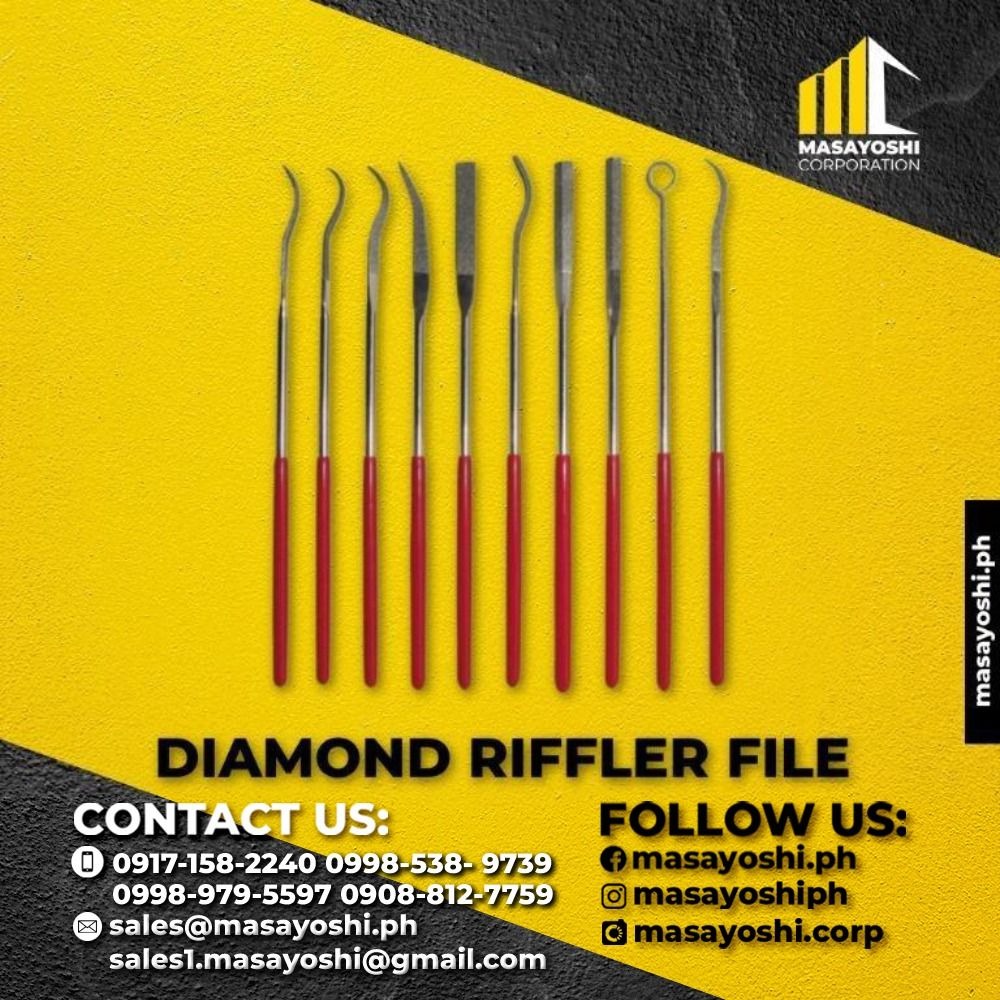 Showa Diamond Riffler File, Showa, File, Diamond Riffler File ...