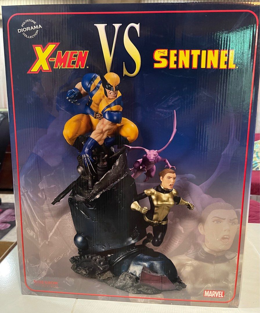 Sideshow X-Men vs Sentinel Diorama No. 1 - 3 (complete set), Hobbies ...