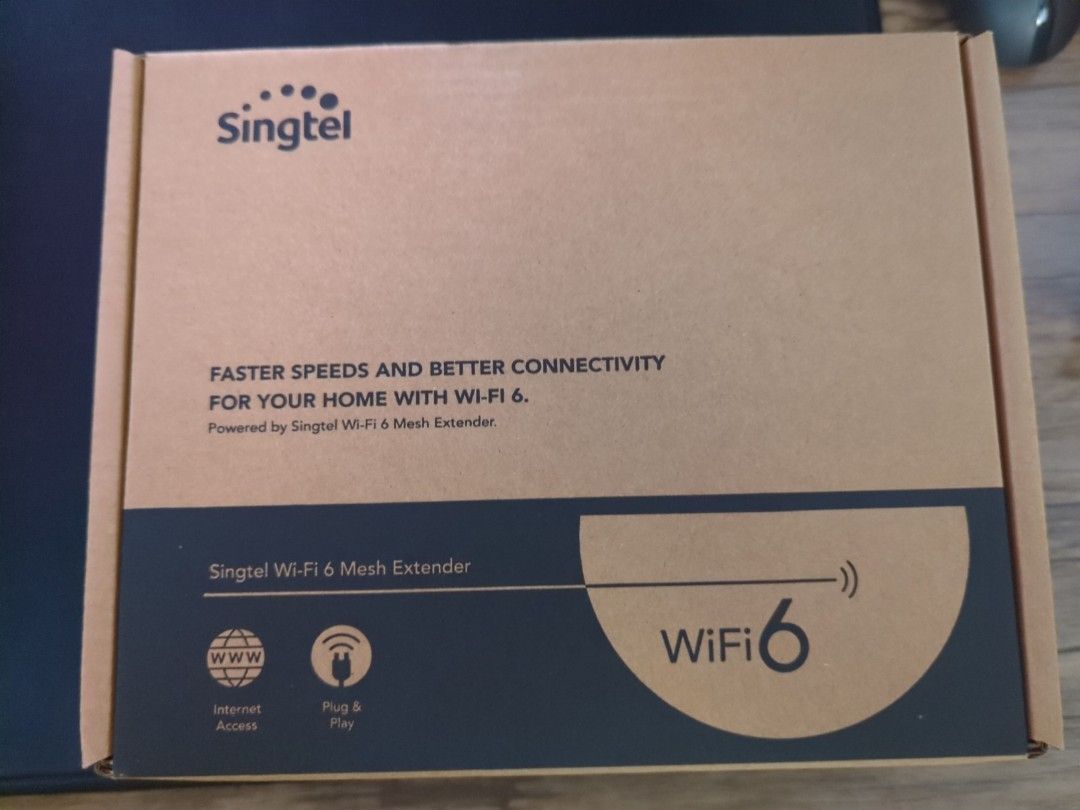 Singtel WiFi 6 Mesh Extender Askey AP5690W, Computers & Tech, Parts ...