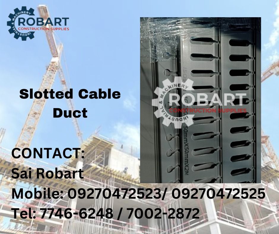 Slotted Cable Duct 2x2, Commercial & Industrial, Construction Tools ...