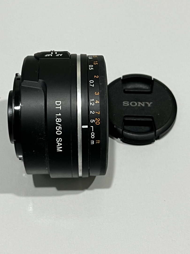 Sony DT 50mm f/1.8 SAM (SAL50F18) camera lens, Photography, Lens & Kits ...