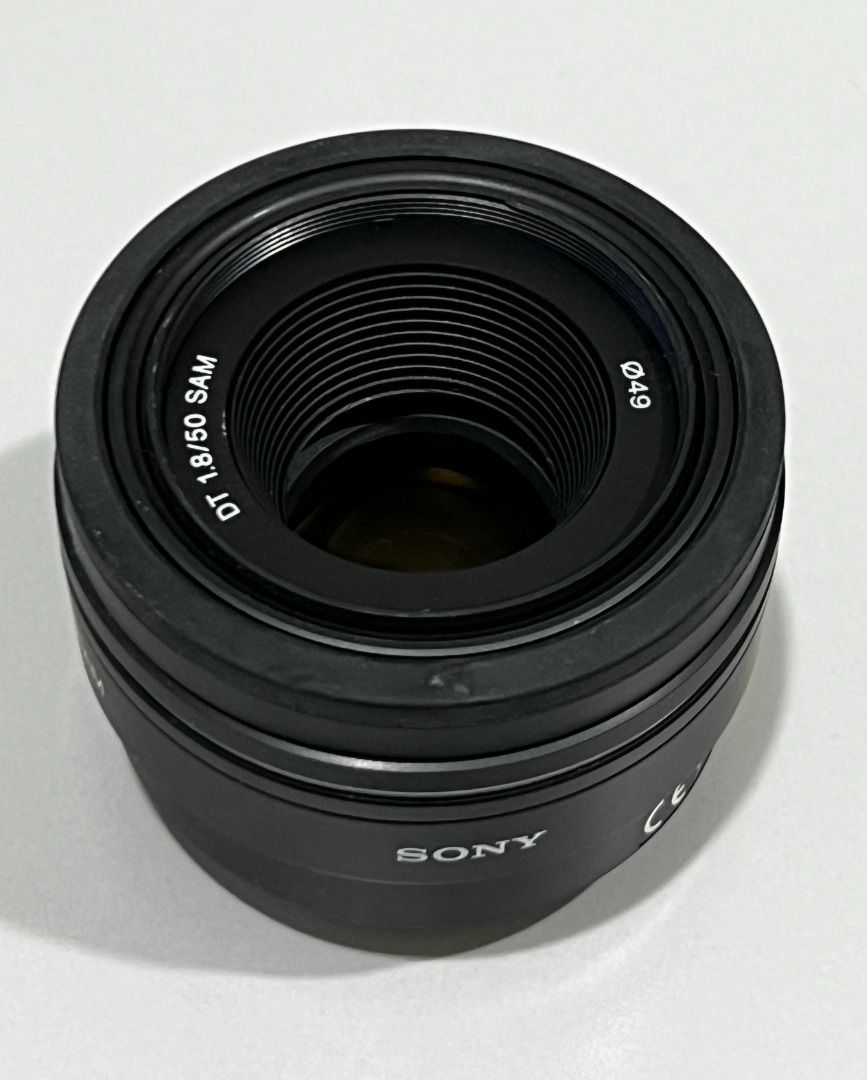 Sony DT 50mm f/1.8 SAM (SAL50F18) camera lens, Photography, Lens & Kits ...