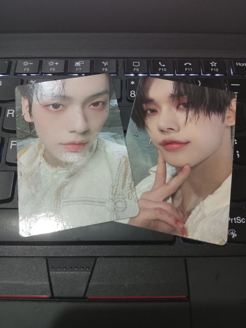 soobin and yeonjun the chaos chapter freeze world version photocard ...