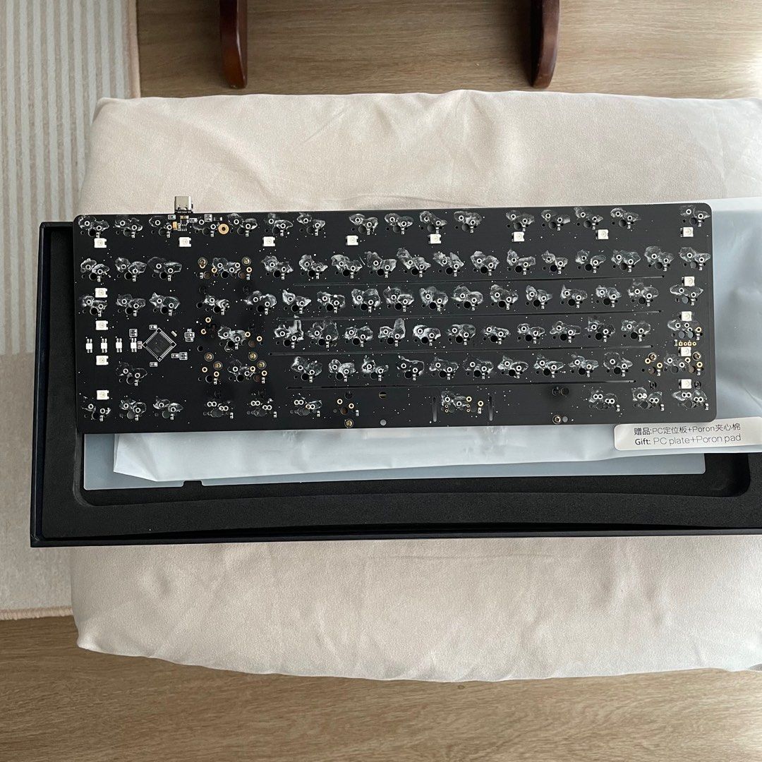 Space80 apollo gray studio custom mechanical keyboard, Computers & Tech ...