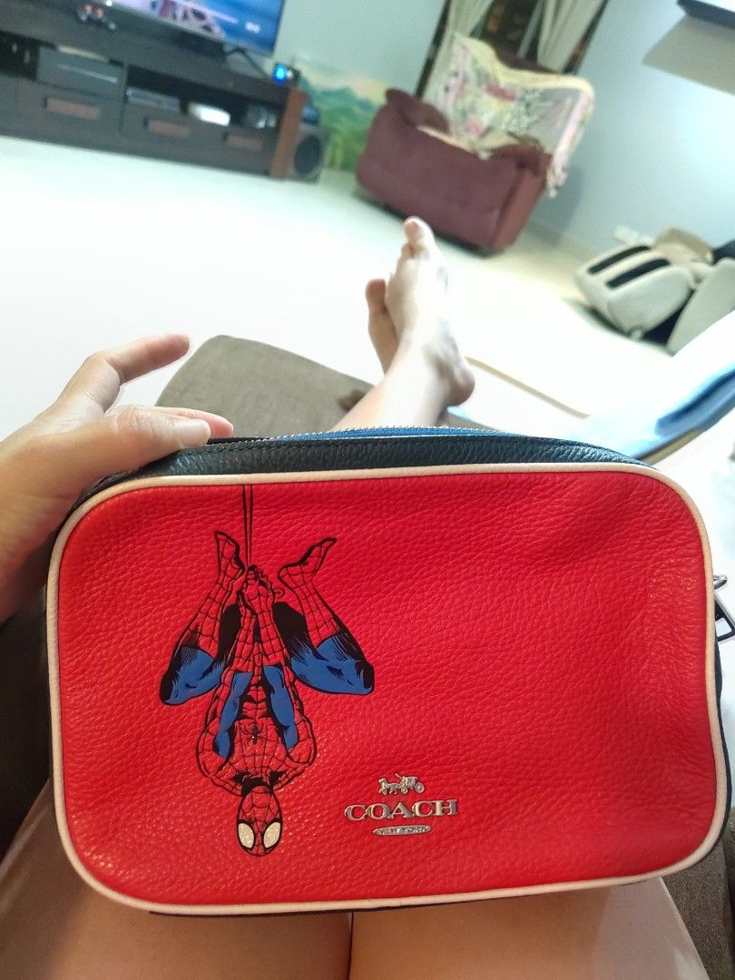 Spider man coach sling bag, Women's Fashion, Bags & Wallets, Cross-body ...