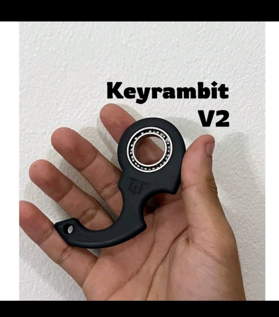 spinning keychain - keyrambit v1 and v2, Hobbies & Toys, Toys & Games ...