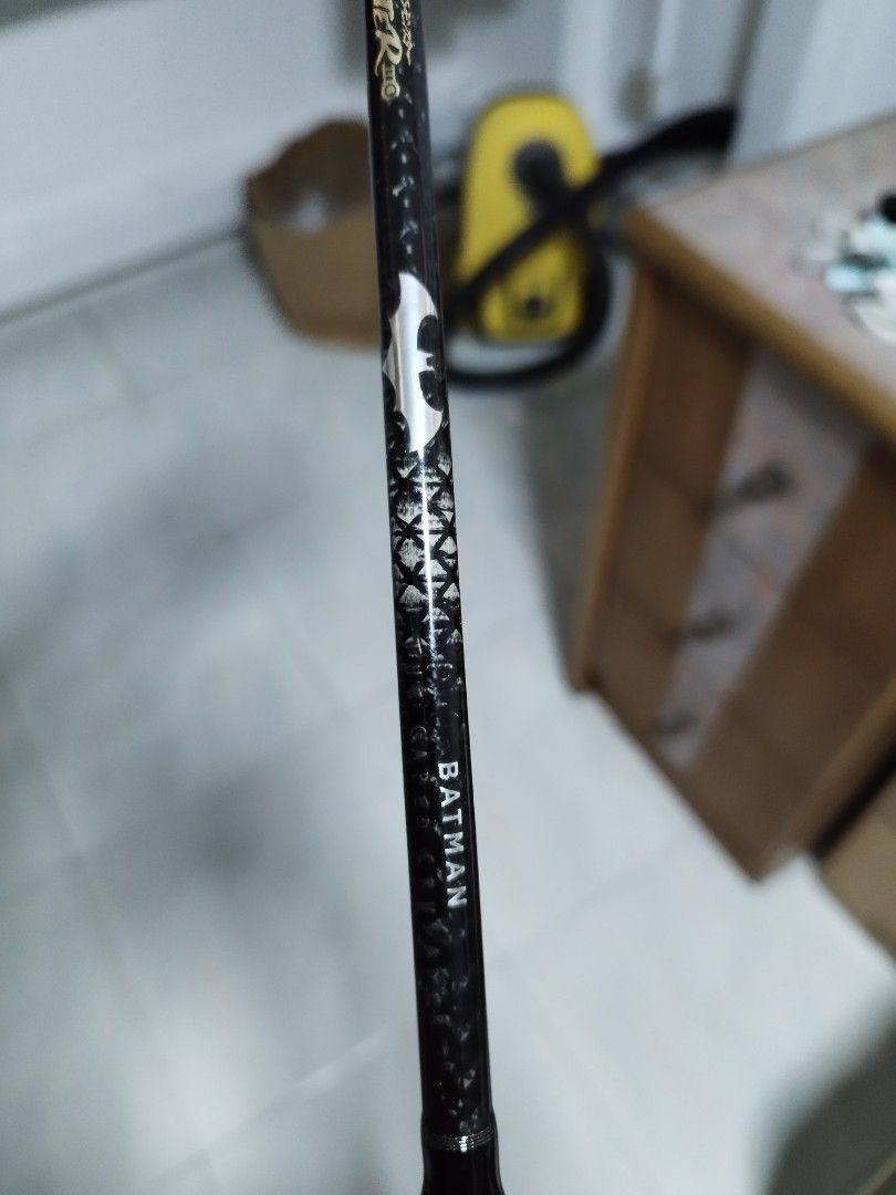 Batman Spinning rod PE3-5, Sports Equipment, Fishing on Carousell