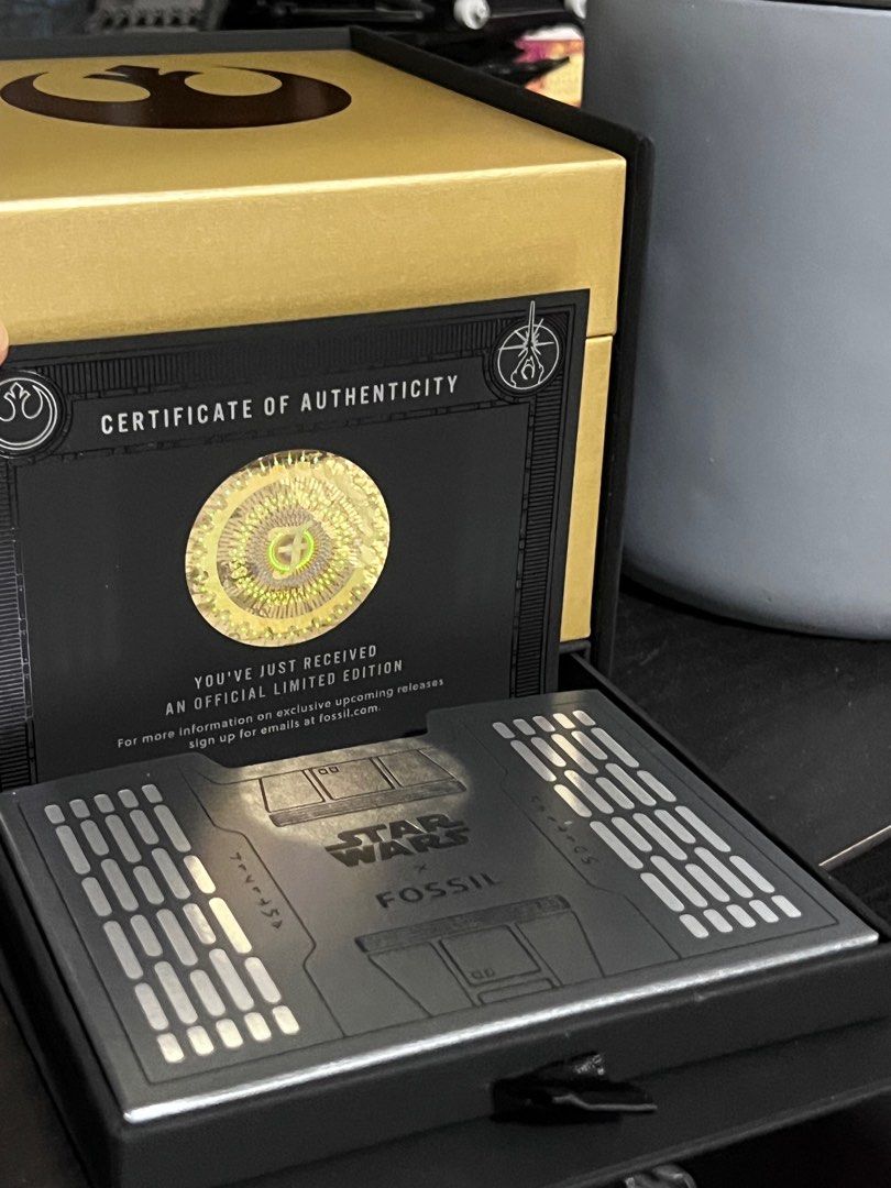 Star Wars x Fossil Limited Edition C3PO Automatic Watch, Men's Fashion ...