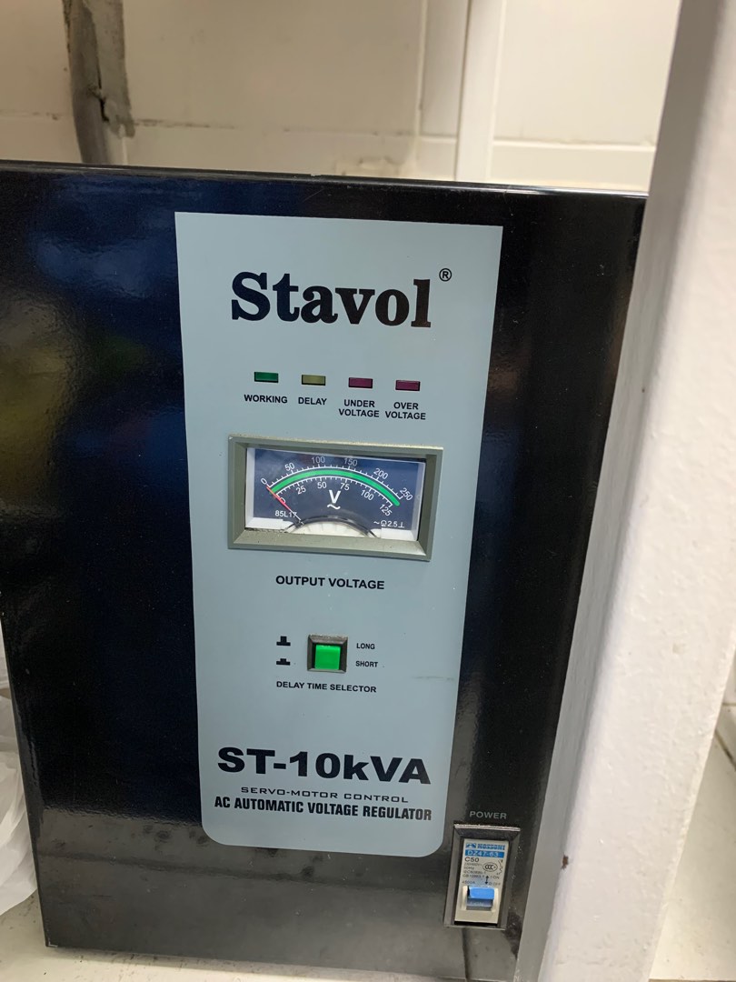 STAVOL AVR ST-10KVA 10,000 WATTS, Computers & Tech, Office & Business ...
