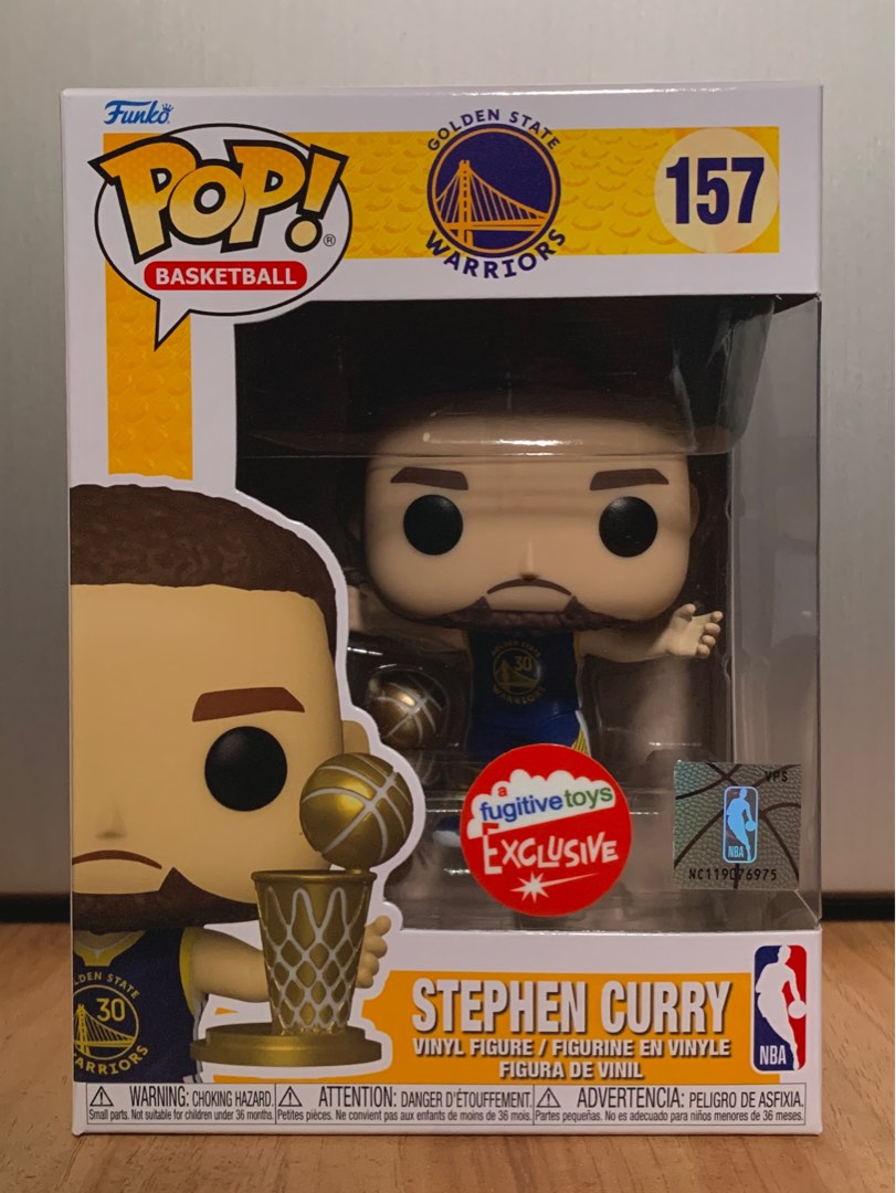 Stephen Curry Funko Pop - Fugitive Toys Exclusive, Hobbies & Toys, Toys ...