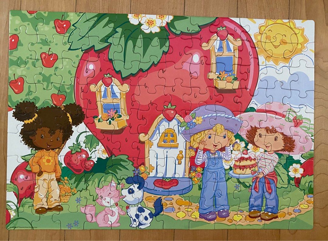 Strawberry Shortcake Puzzle, Hobbies & Toys, Toys & Games on Carousell