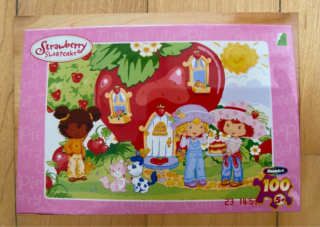 Strawberry Shortcake Puzzle, Hobbies & Toys, Toys & Games on Carousell