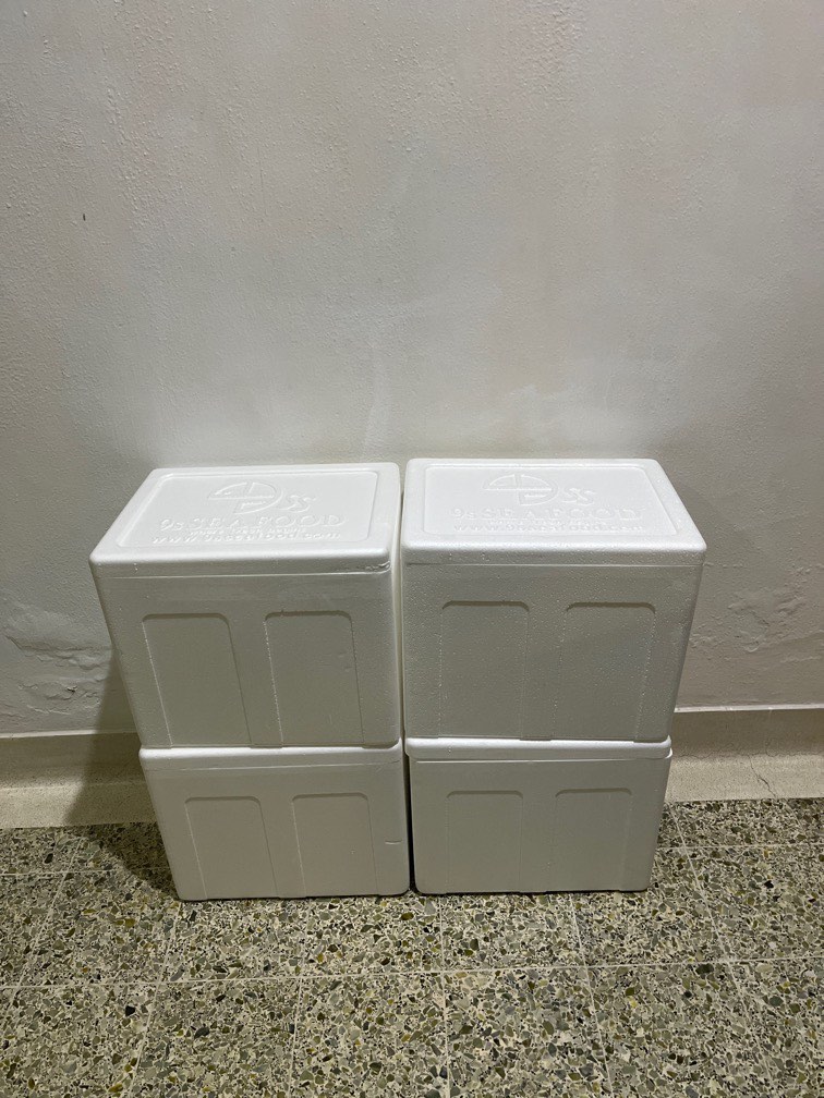 Styrofoam boxes (4), Furniture & Home Living, Home Improvement ...