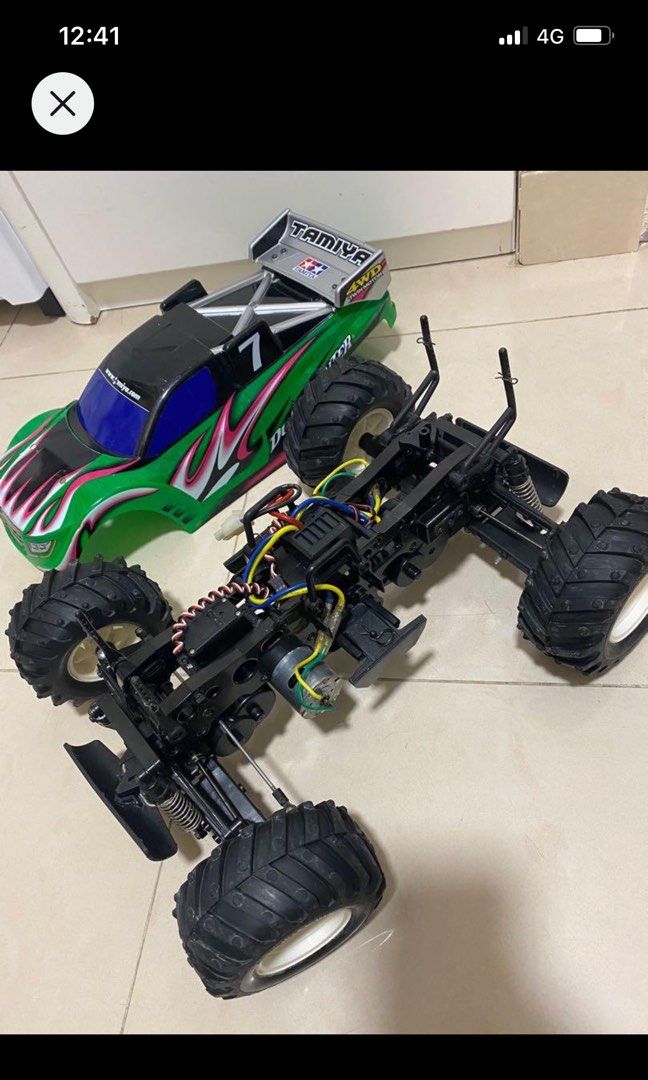 Tamiya 1/10 Dual Hunter RTR (Servo & ESC included), 興趣及遊戲, 玩具 & 遊戲類 ...