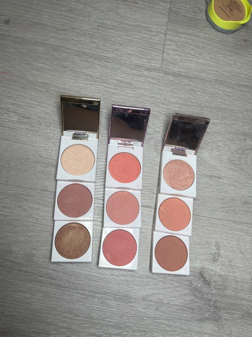 TARTE Blush Bronzer Highlighter Set, Beauty & Personal Care, Face, Makeup on Carousell
