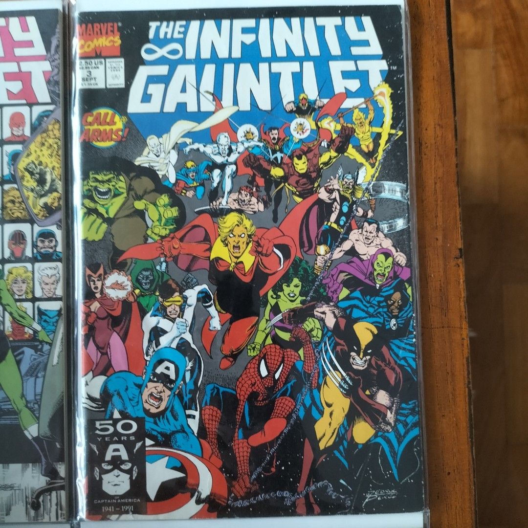 The Infinity Gauntlet Comics, Hobbies & Toys, Memorabilia ...