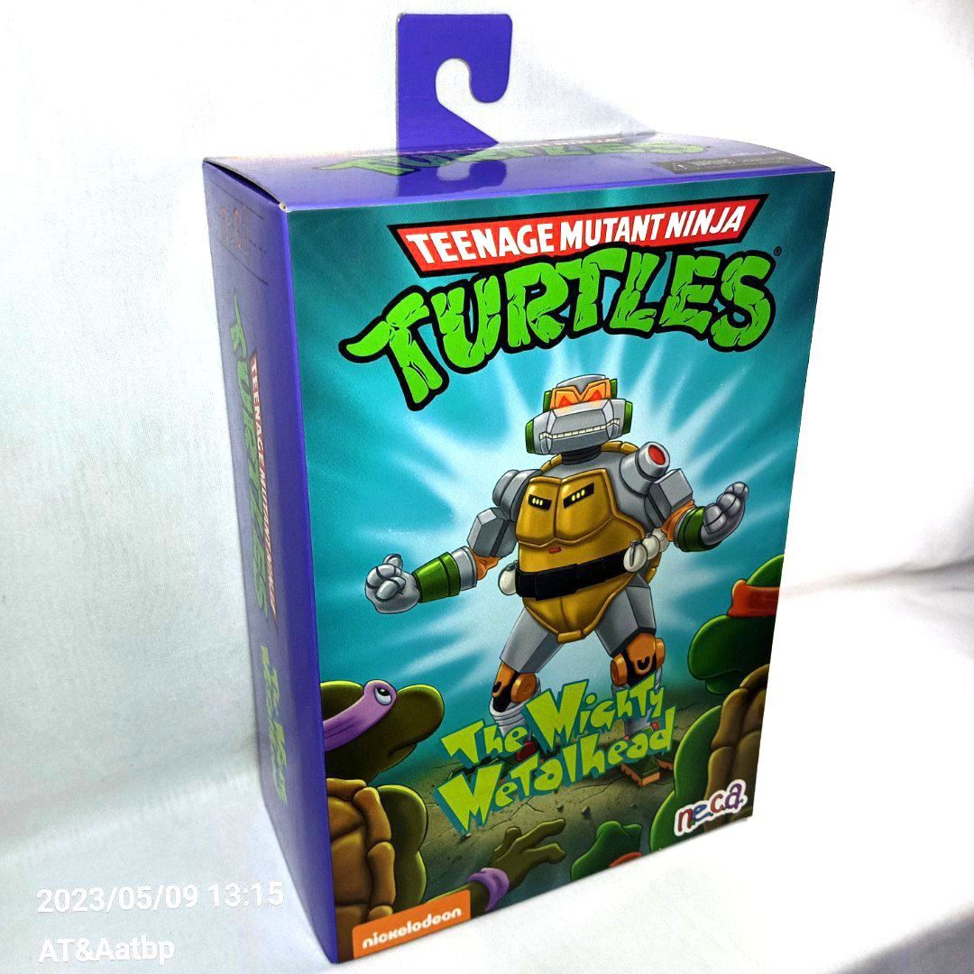NECA TMNT Cartoon Series 7" Scale THE MIGHT METALHEAD action figure ...