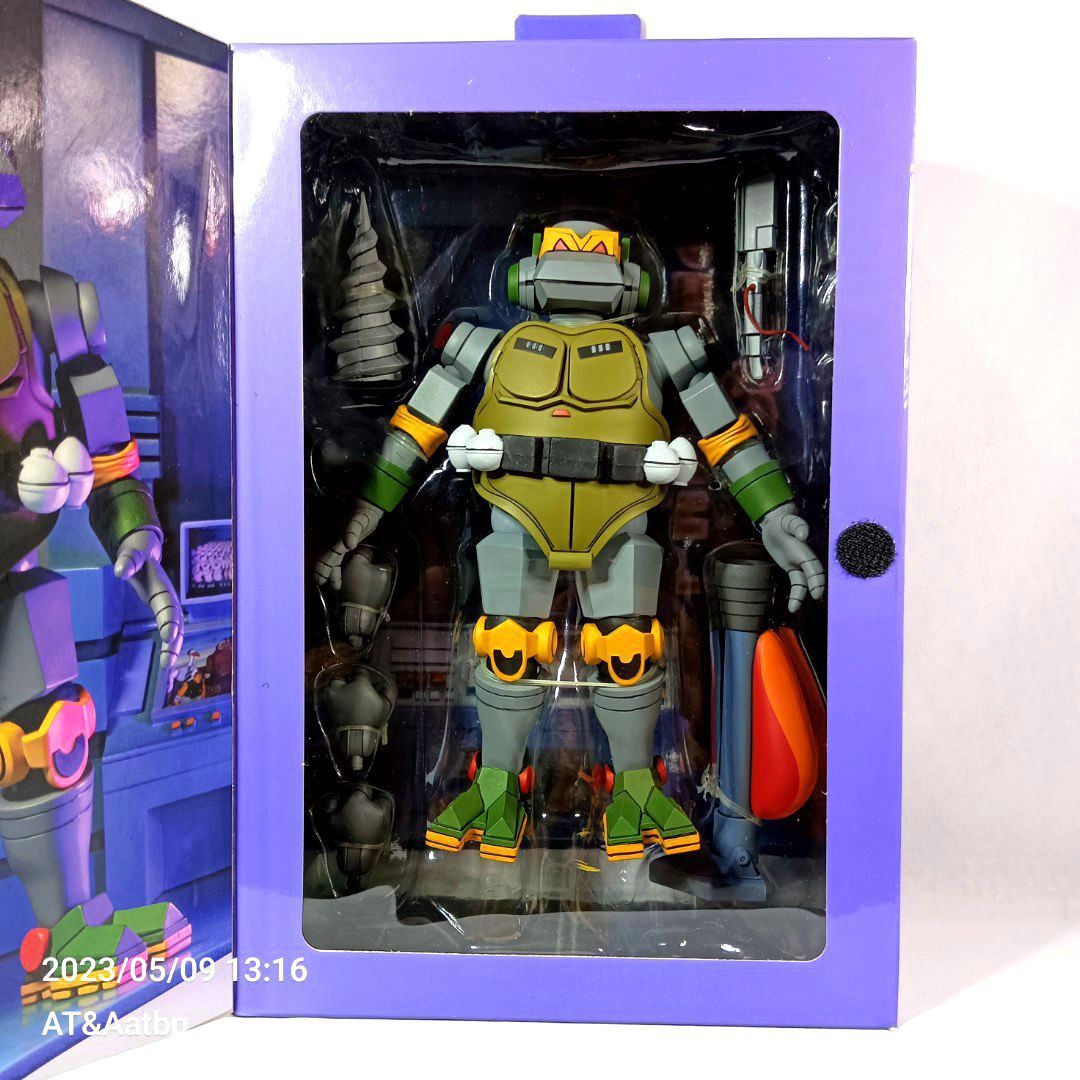 NECA TMNT Cartoon Series 7" Scale THE MIGHT METALHEAD action figure ...