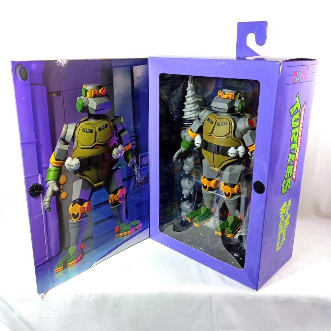 NECA TMNT Cartoon Series 7" Scale THE MIGHT METALHEAD action figure ...