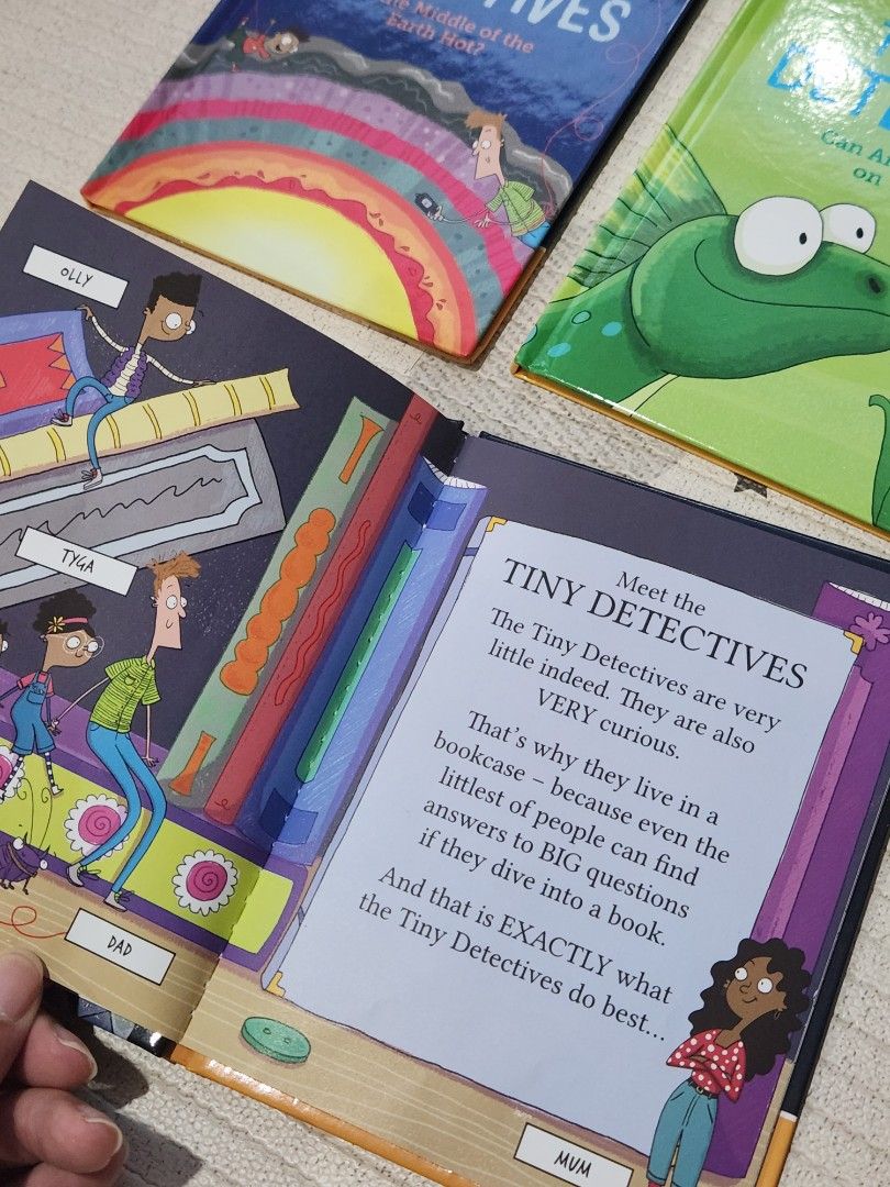 The Tiny Detectives, Hobbies & Toys, Books & Magazines, Children's Books on Carousell