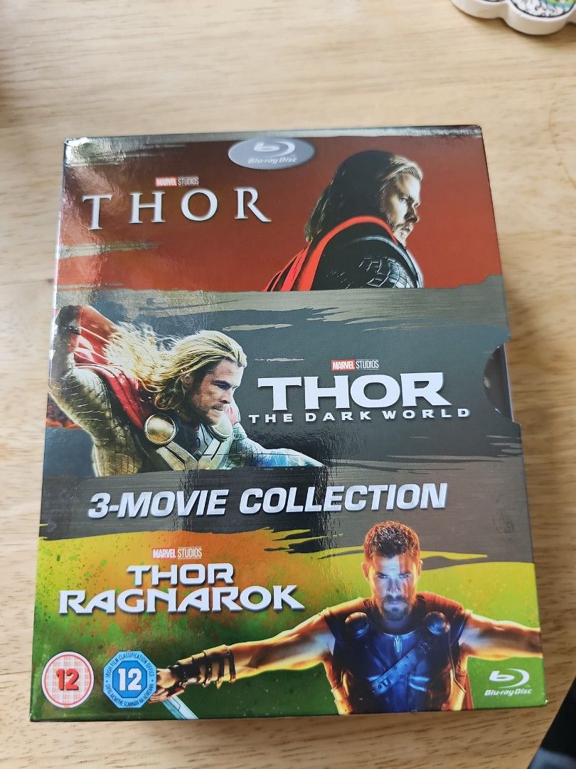 Thor Trilogy Blu-Ray box set, TV & Home Appliances, TV & Entertainment ...